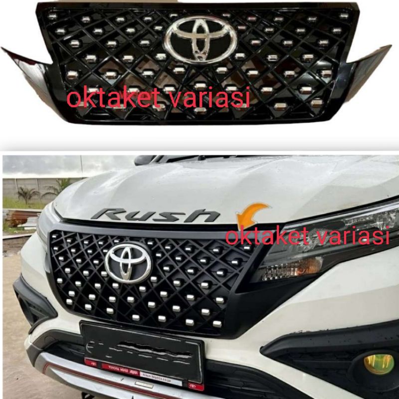 Front grill of all new Rush Terios 2018 2021 2022 2023 Exclusive Model ...