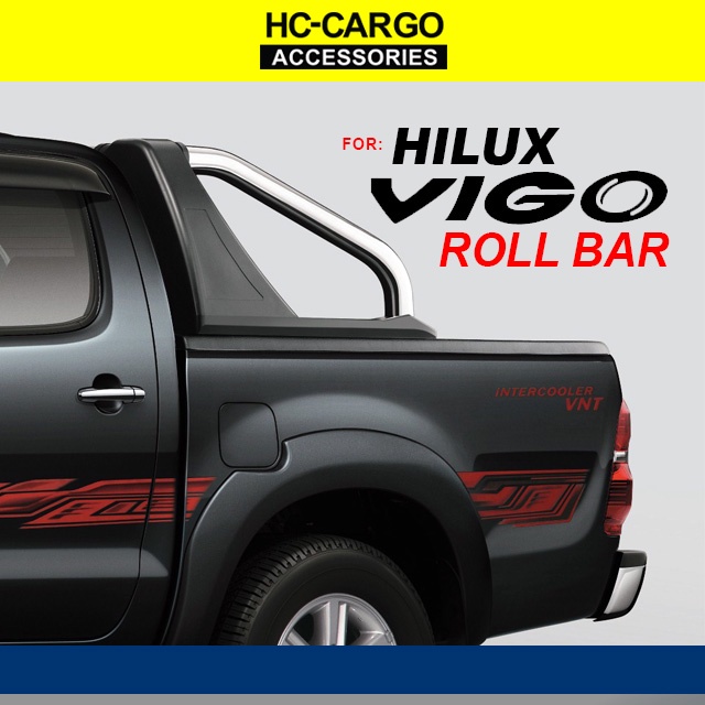 HC CARGO Toyota Hilux Vigo 7th Gen 2005-2014 Rear Stainless Steel OEM ...