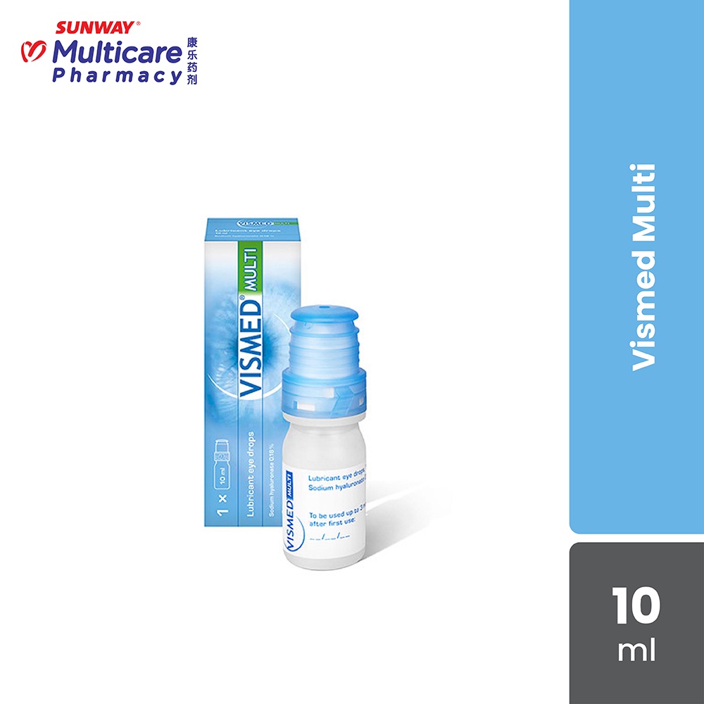 Vismed Multi Lubricant Eye Drop (10ml) | Shopee Malaysia