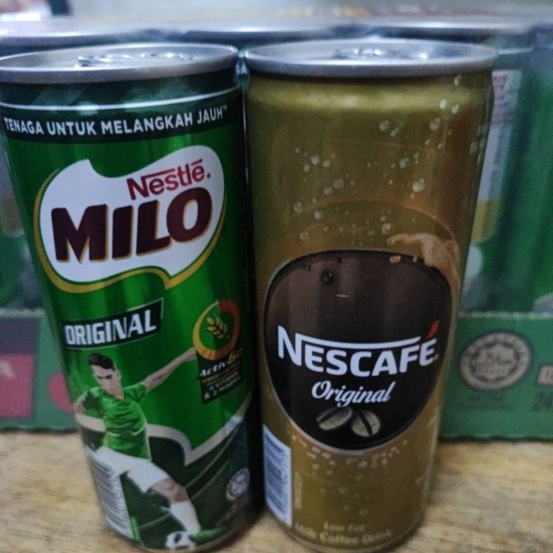 milo /nescafe original (tin)240ml | Shopee Malaysia