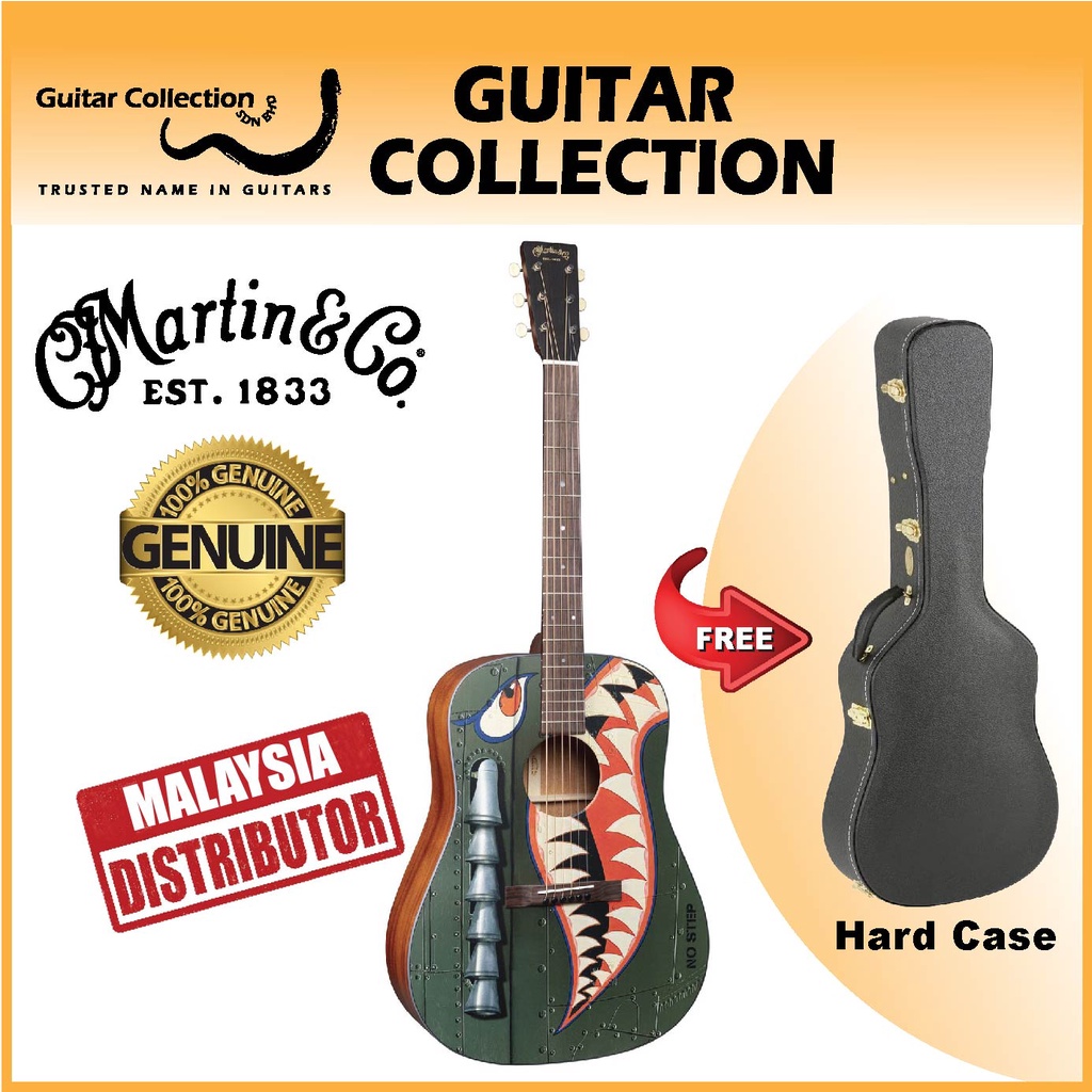 Martin D-17 Squadron | 17 Series | Dreadnought Acoustic Guitar | Solid ...