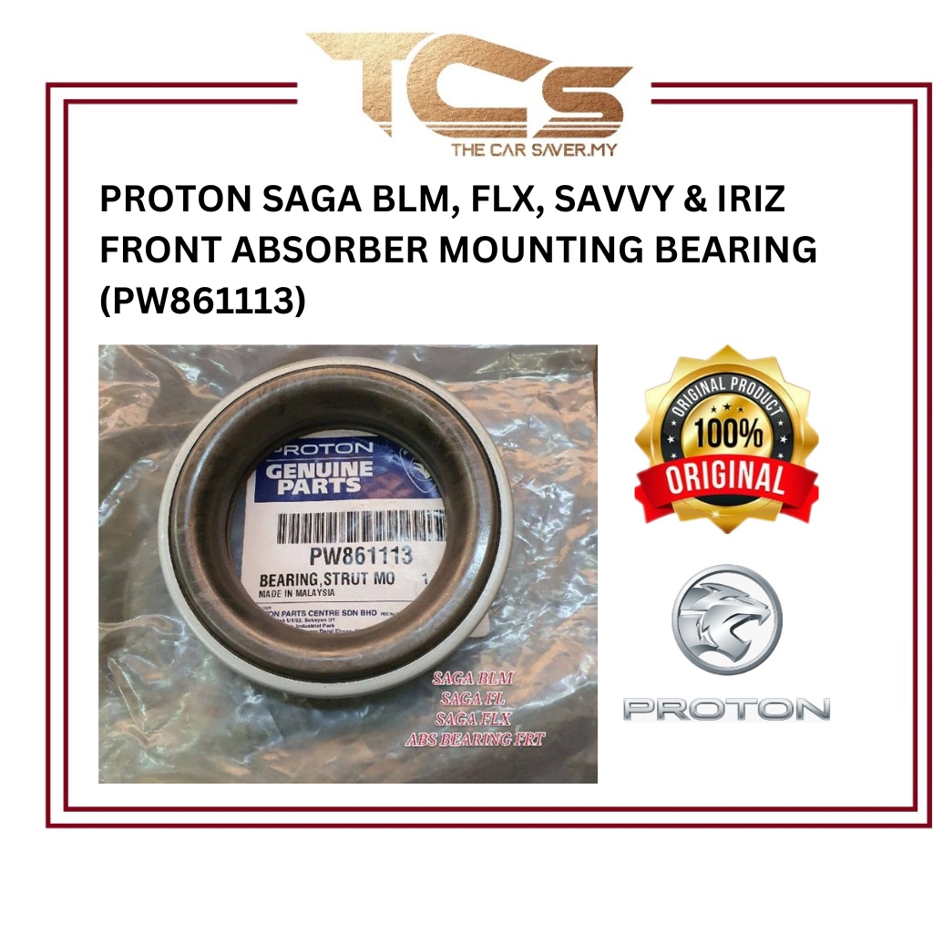 PROTON SAGA BLM, FLX, SAVVY & IRIZ FRONT ABSORBER MOUNTING BEARING ...