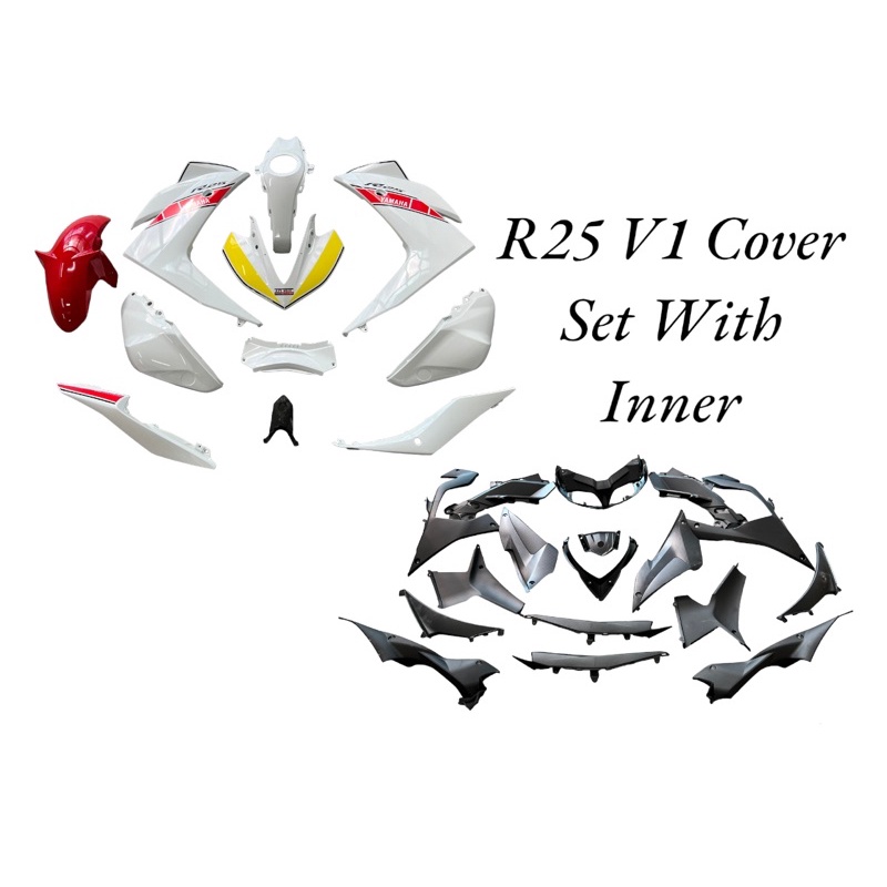 [Ready Stock MY] Yamaha YZF R25 R3 Full Coverset V1 | Shopee Malaysia