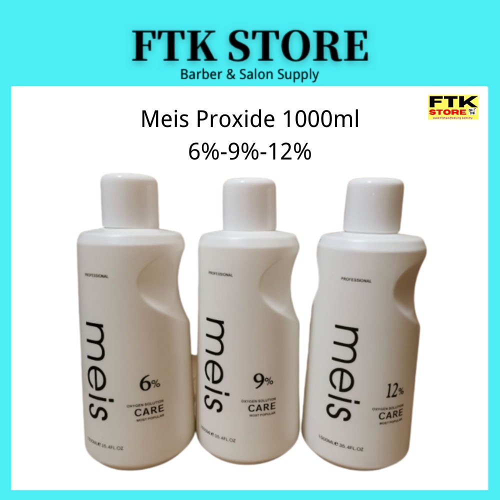 (Ready Stock) Meis Hair Developer Peroxide 6%,9%,12% 1000ml 双氧水 👉🏻FAST ...