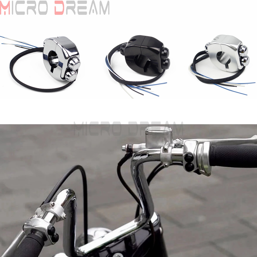 M-Switch 22mm 25mm Switches Headlight Fog Light ON/OFF Start Button 3 ...