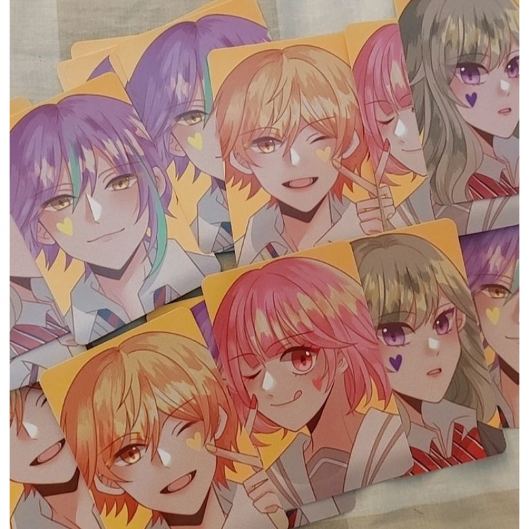Wonderlands x Showtime Project Sekai Photocard (Rui, Tsukasa, Nene, Emu ...