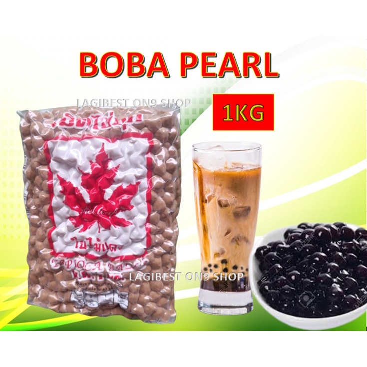 BOBA PEARL / Boba Pearl Jelly Black Pearl Boba Brand Red Leaf Bumblebee ...