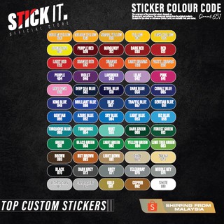[TOP] RM1.00 CUSTOM PRINT STICKERS / CUTTING STICKERS | Shopee Malaysia