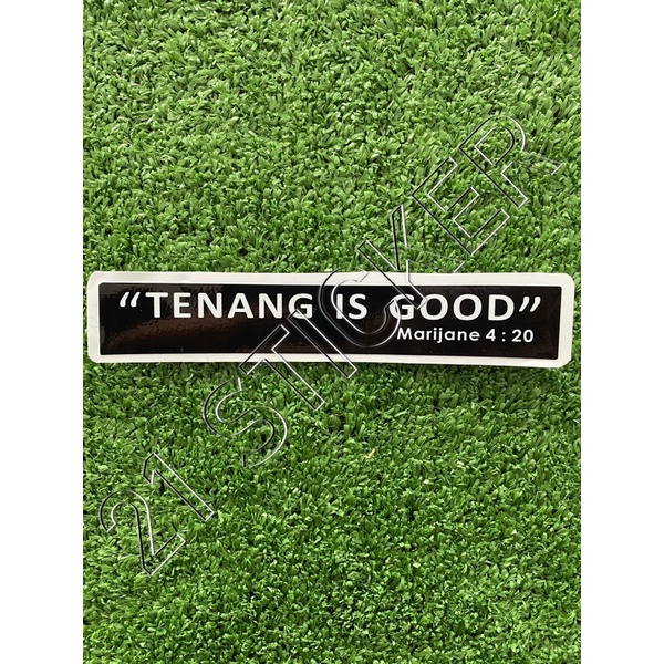 STICKER FANCY TENANG IS GOOD ( READY STOCK ) | Shopee Malaysia