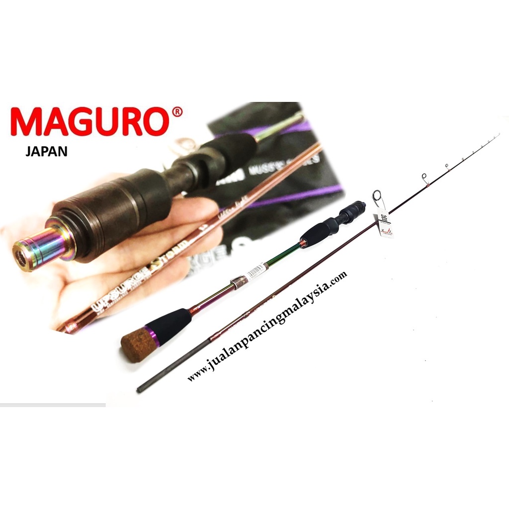 Maguro Japan Upsurge Storm UL ultralight Light Jigging Solid Carbon ...