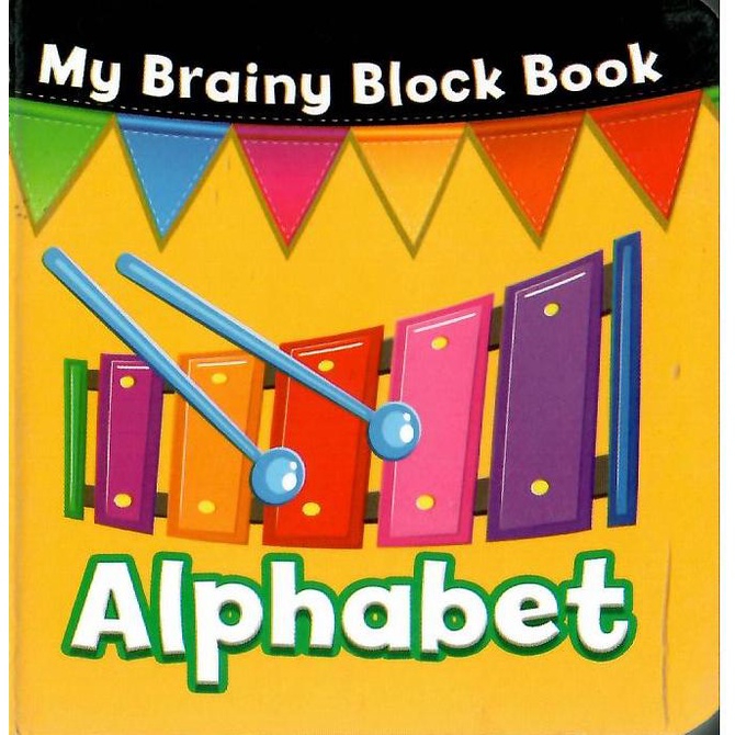 My Brainy Block Book Alphabet | First Words | Numbers | abc | My Body ...