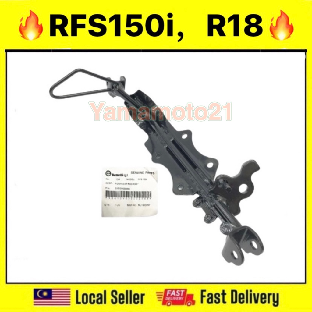 Ori Benelli RFS RFS150 RFS150i R18i R18 Front Step Bar Tapak Besi ...