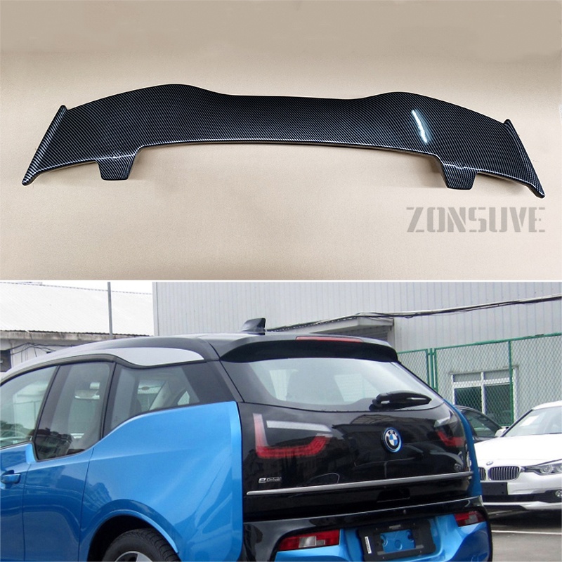 Use For BMW I3 2013-2020 Spoiler ABS Plastic Carbon Fiber Look ...