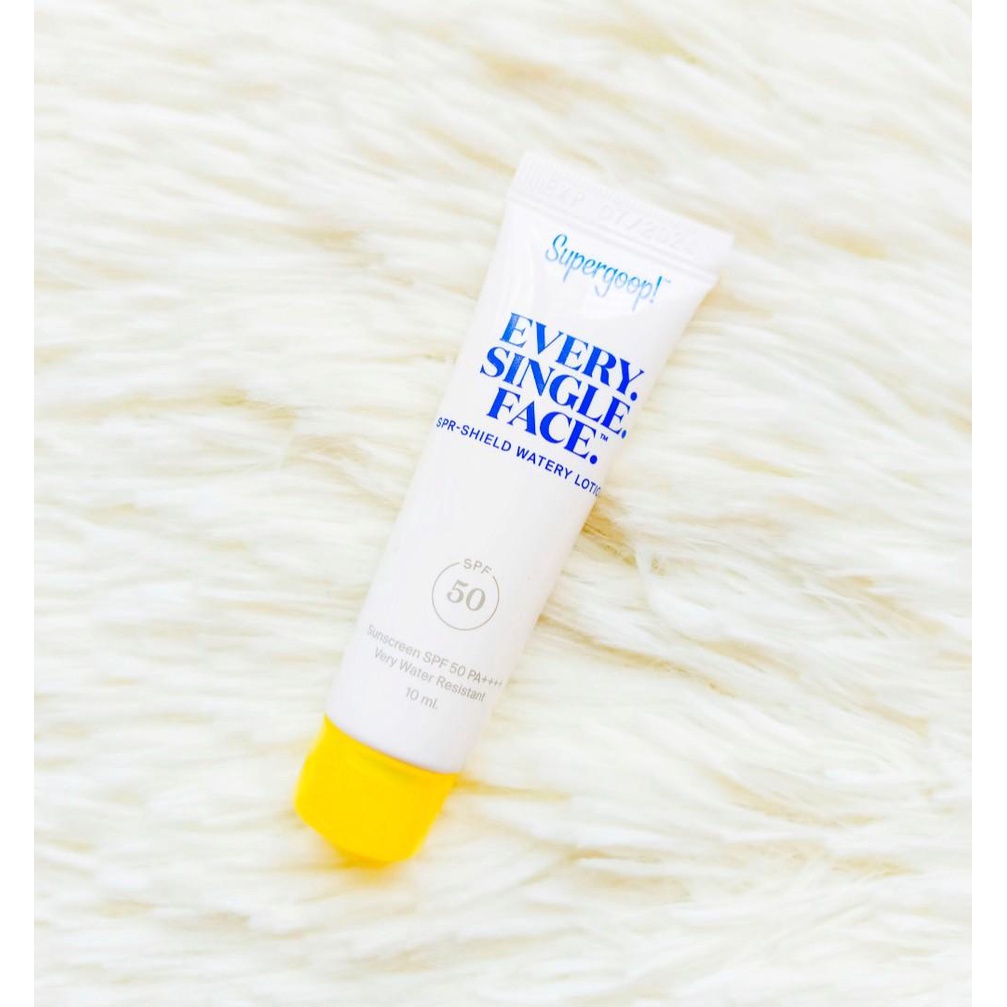 SUPERGOOP! Every Single Face SPR-Shield watery lotion SPF 50 10ml ...