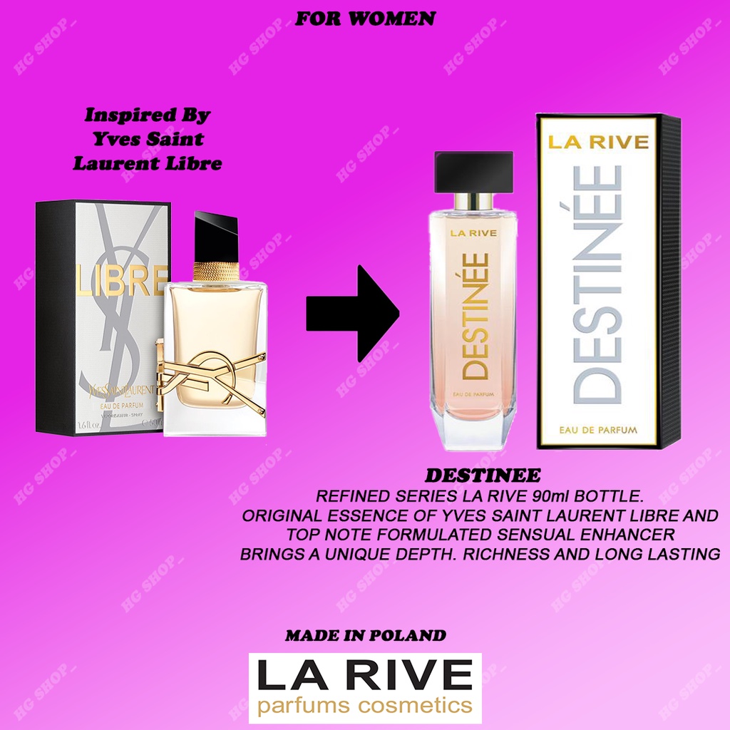PERFUME LA RIVE DESTINEE EDP 90ml (ORIGINAL) | Shopee Malaysia