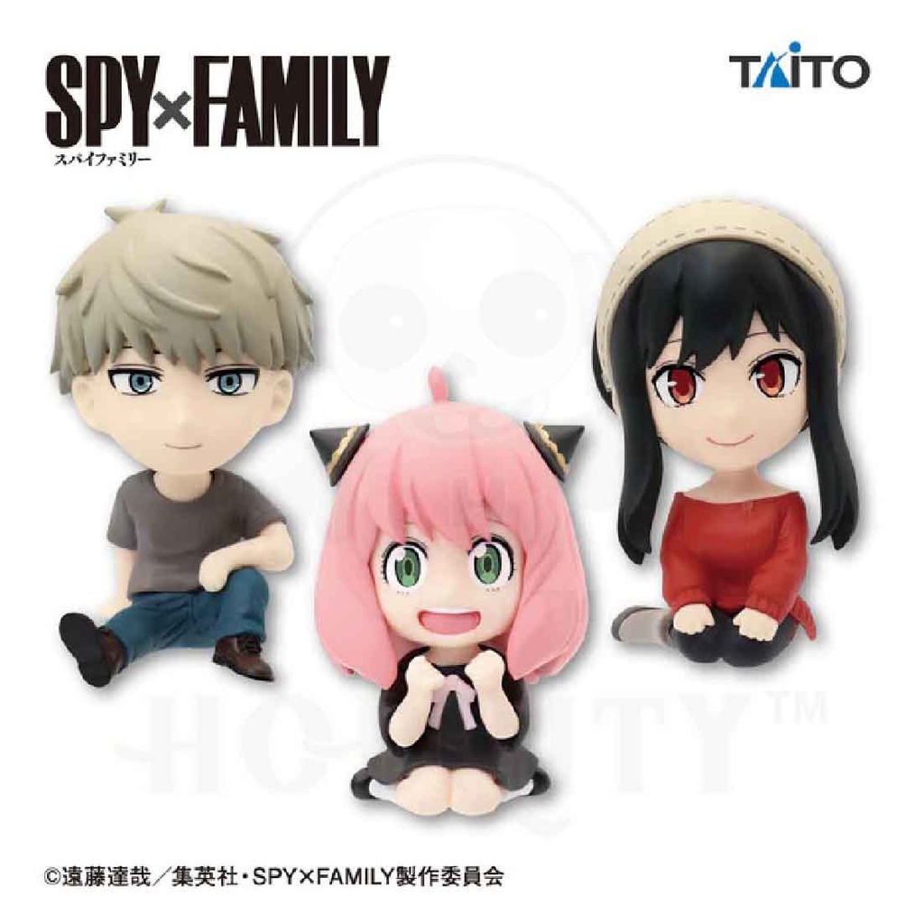 Taito: Spy x Family Deformed Figure Off Shot Style (set of 3) | Shopee ...