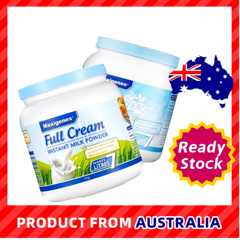 Maxigenes Full Cream/Skim Instant Milk Powder ( 1kg ) | Shopee Malaysia