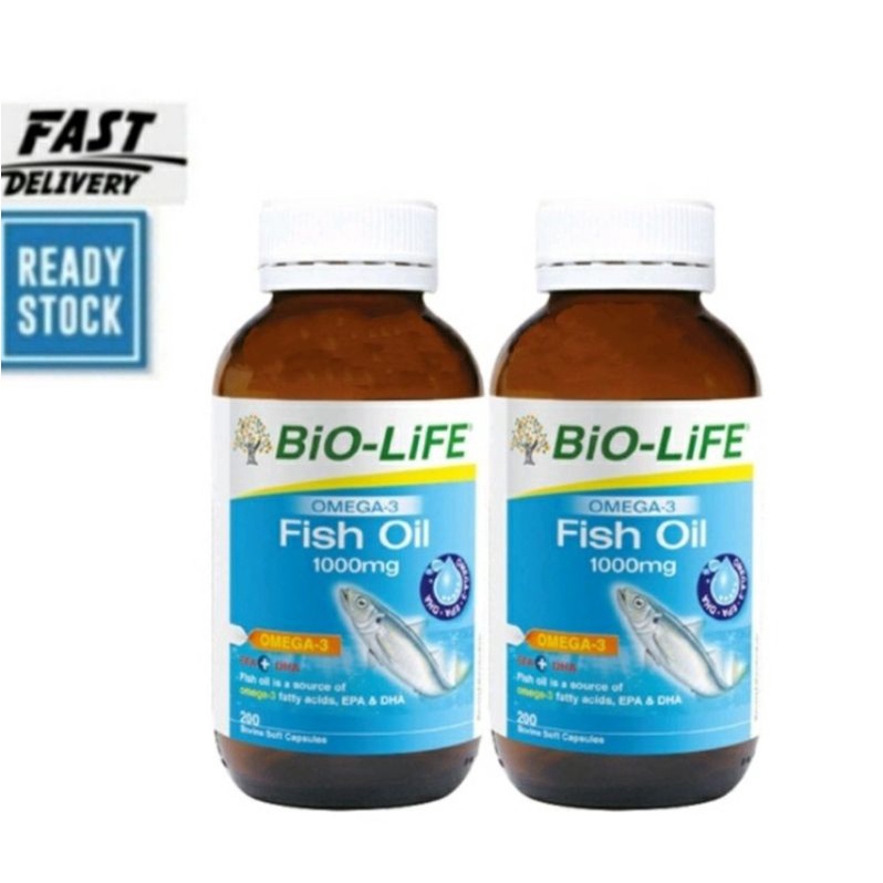 Bio Life Omega 3 Exp:11/2025 Fish Oil 1000mg | Shopee Malaysia