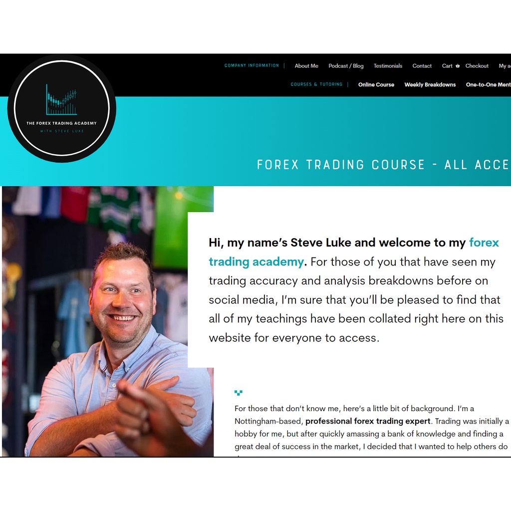Steve Luke -The Forex Trading Academy | Shopee Malaysia