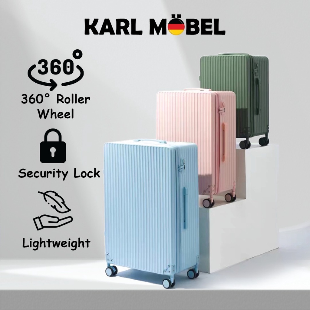 Travel luggage bag Bagasi beg travel 20 24 28 inch ABS Scratch proof ...