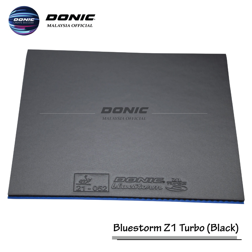Donic Bluestorm Z1 Turbo Uncompromising Strong Powerhouse Table Tennis ...