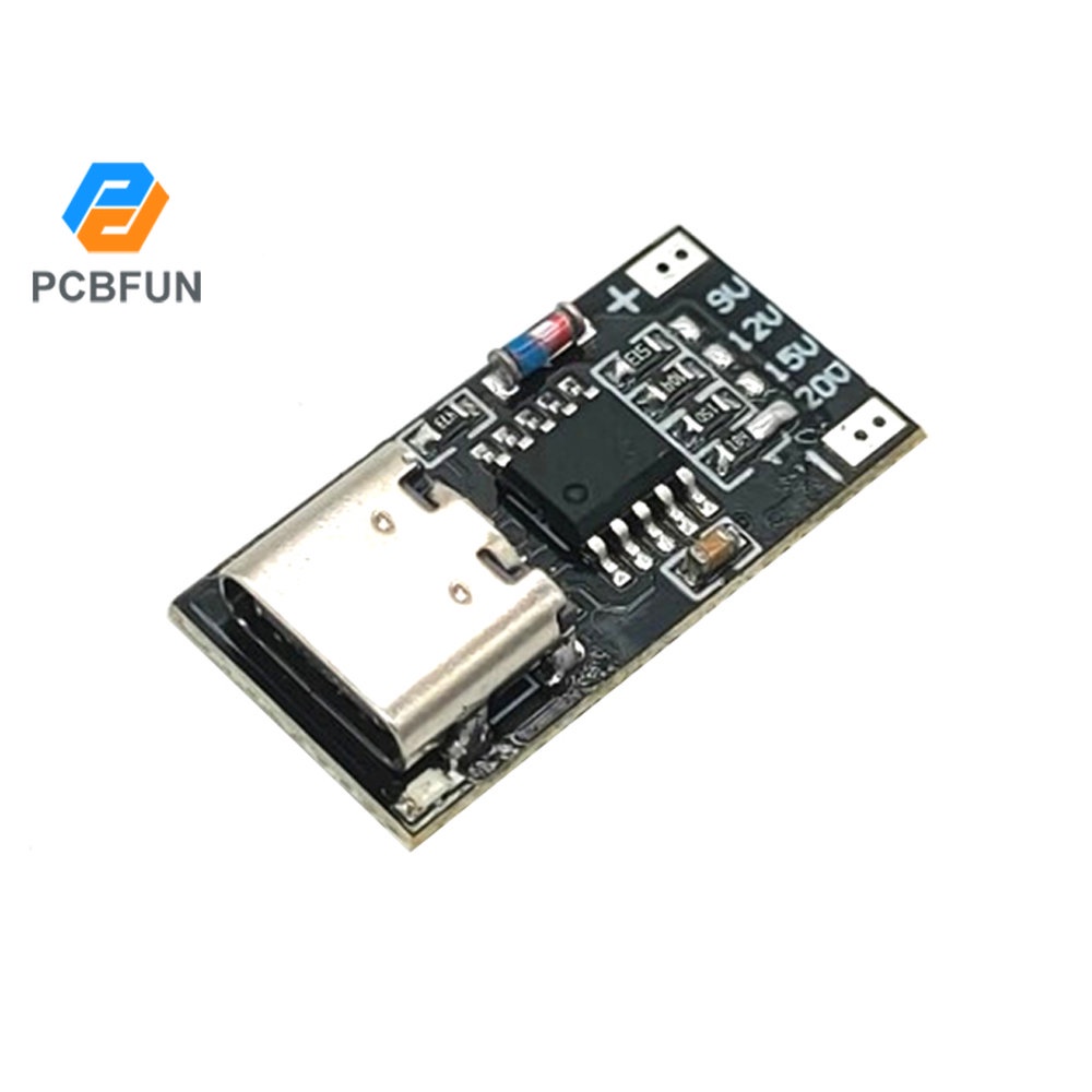 Pcbfun PD/QC Decoy Board Housing Fast Charge USB Boost Module Type-C ...