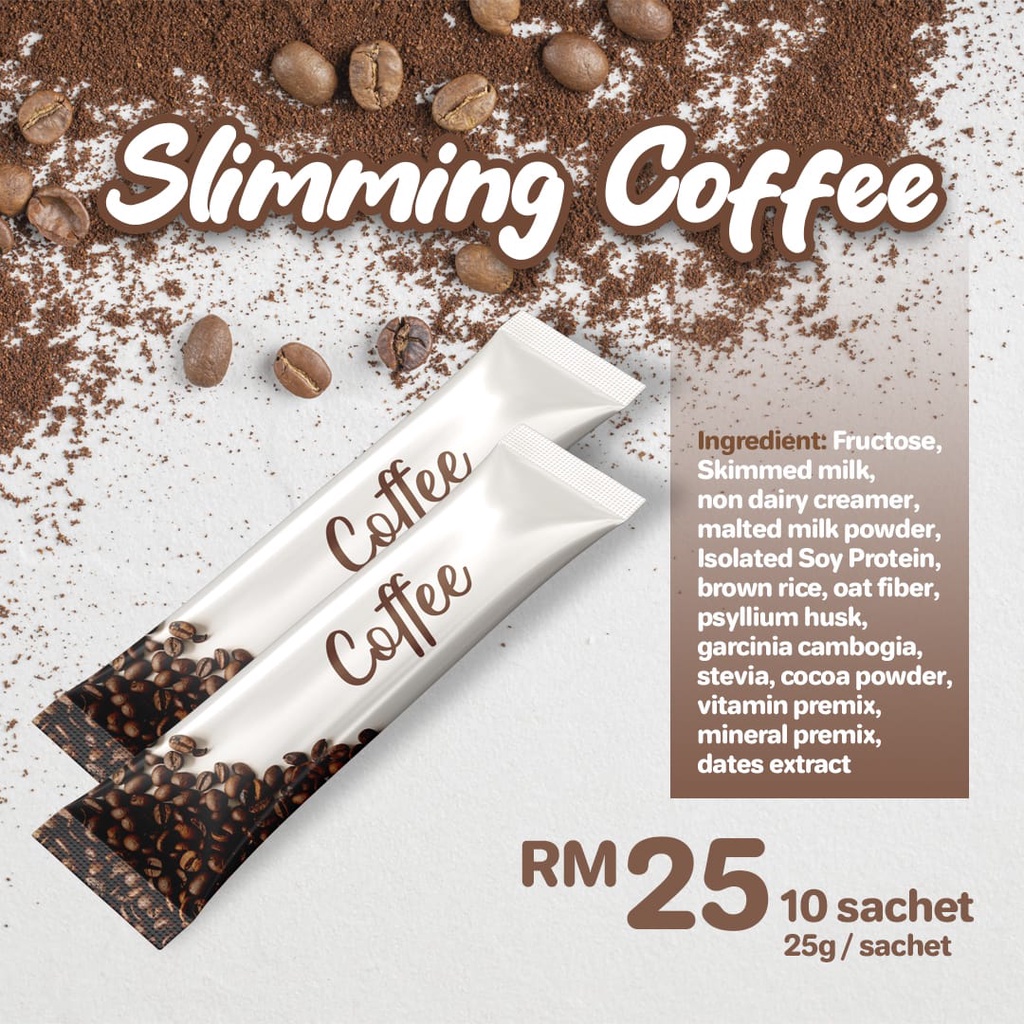 Kopi Kurus/ Meal Replacement (jenama sendiri/OEM) | Shopee Malaysia