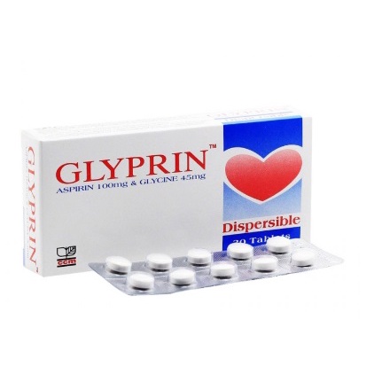 Glyprin 100mg/45mg Tab 10Sx3 [Aspirin] | Shopee Malaysia