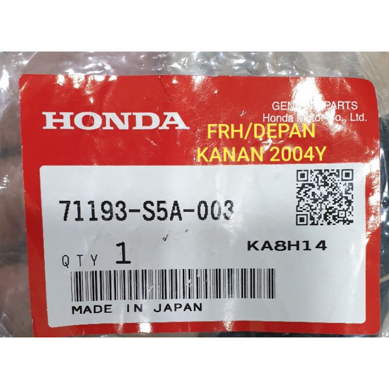 ORIGINAL HONDA CIVIC S5A 1.7 & S5G 2.0 ES 2001Y-2004Y FRONT BUMBER ...