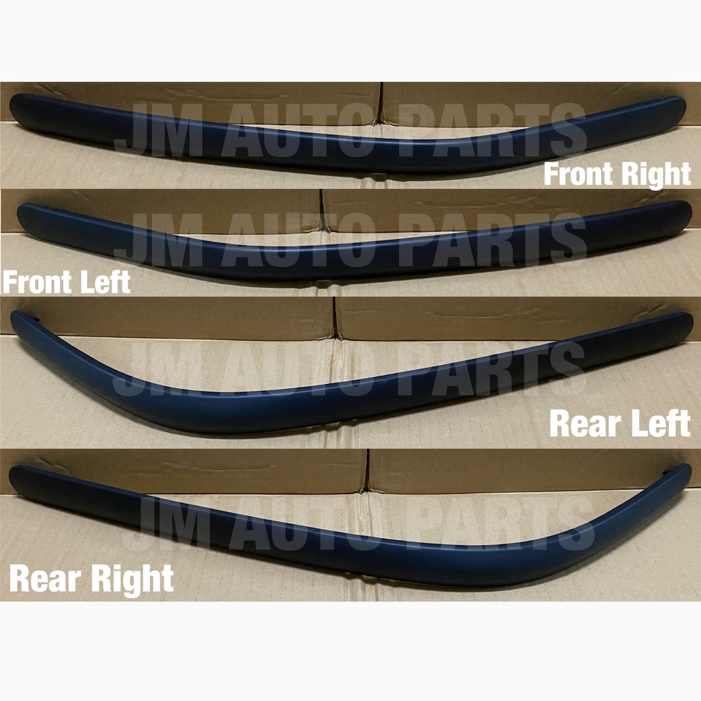 Honda Civic 1996 - 1998 V-Tec Front & Rear Bumper Moulding Cover Set ...