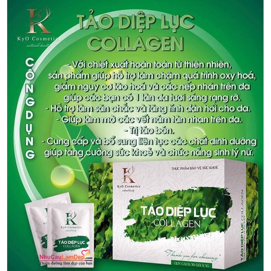 5 Packs of chlorophyll algae - improve health and physiology | Shopee ...