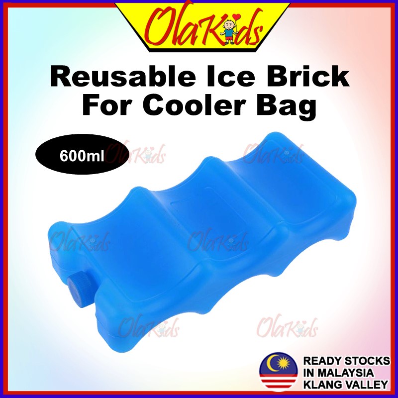 OLAKIDS Reusable Ice Brick Ice Block Ice Pack Cooler Milk Storage ...