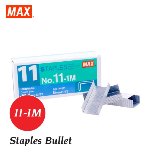 Max Staples 10-1M 3-1M 11-1M 11-10M | MAX Bullet | Stapler Bullet ...