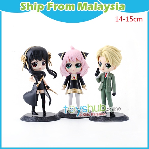 SPY X FAMILY Action Figure Anya Loid Yor Forger model Cake Topper Decoration Toy Gifts | Shopee ...