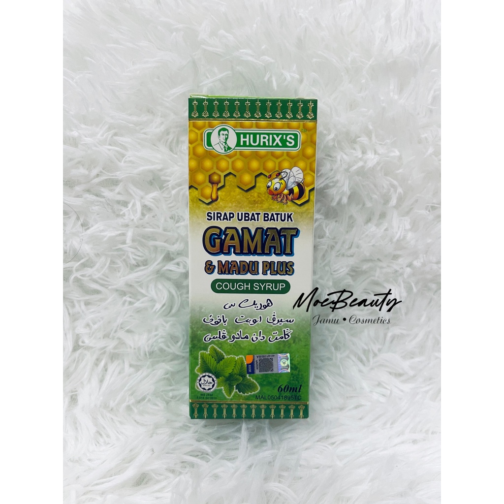 {READY STOCK} Hurix's Sirap Ubat Batuk Gamat & Madu Plus | Shopee Malaysia