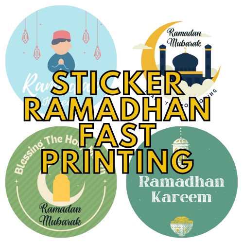 Sticker Ramadhan /Ramadhan Sticker/Ramadan Kareem/ Sticker Hamper Kuih ...