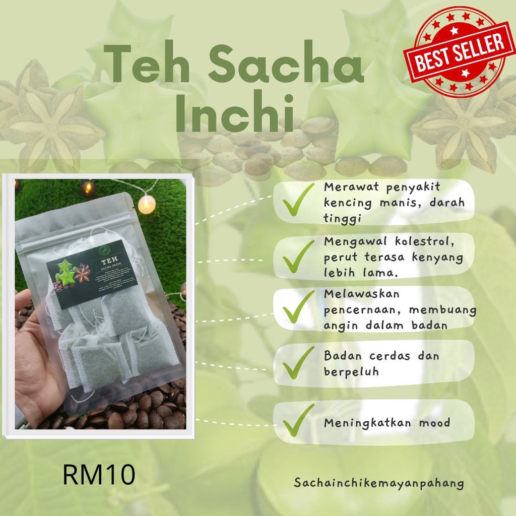 Sacha Inchi Teh/Tea (10 Pack) | Shopee Malaysia