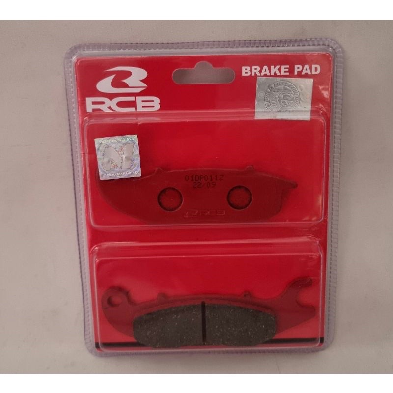 Original RCB RACING BOY Front / Rear Brake Pads Type E series & S ...