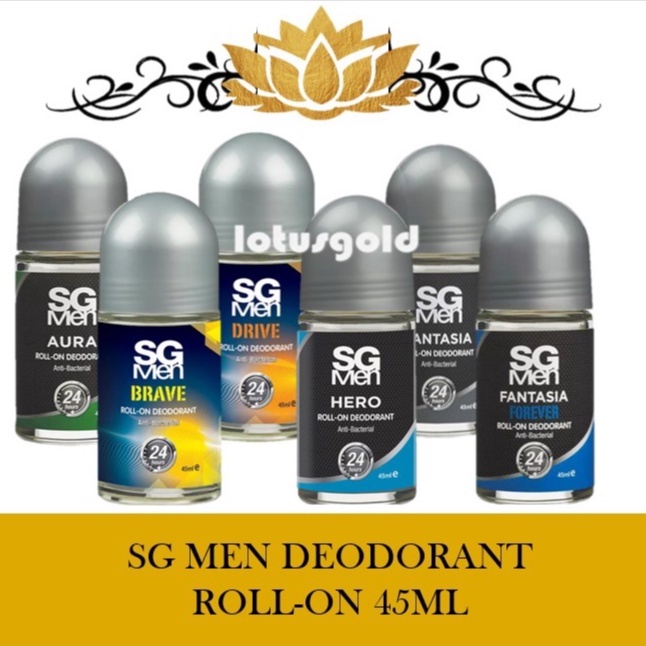 SG MEN DEODORANT ROLL- ON 45ML | Shopee Malaysia