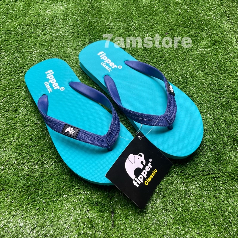 Original Fipper Classic Green Philips Navy Flip-flops | Shopee Malaysia