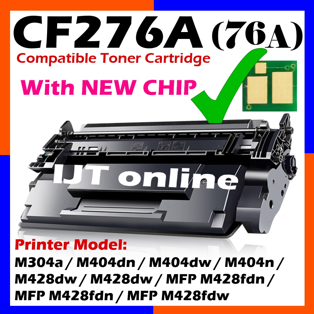 Compatible Toner HP CF276A 76A CF-276A CF276X 76X Laserjet Pro MFP ...