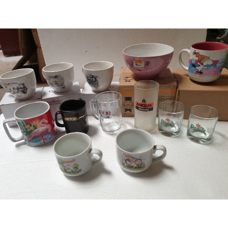 oldtown mug cawan / maggi bowl mangkuk/ nestle bowl cawan / huat mug ...