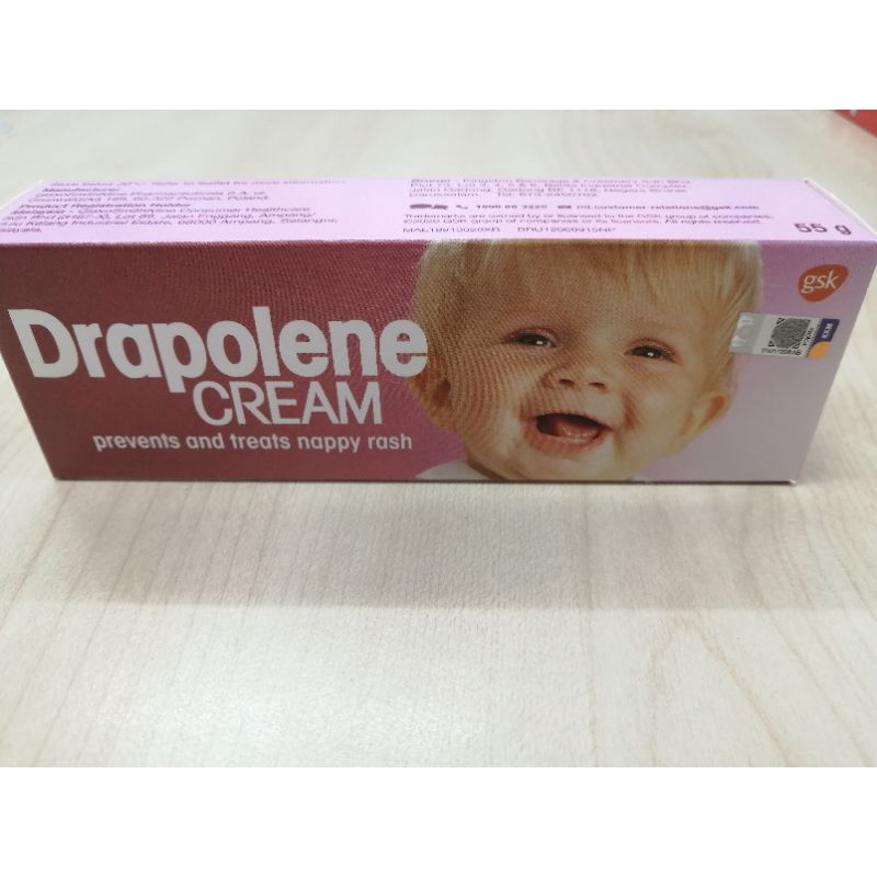 Drapolene CREAM prevents and treats nappy rash 55g | Shopee Malaysia