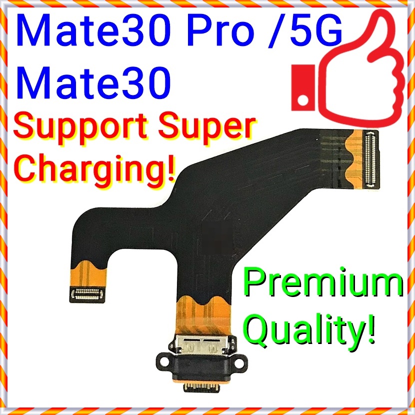(40W SuperCharge) NEW ORI Charging Port Board Ribbon for HUAWEl Mate 30 /Mate30 Pro 5G /LIO-L29 ...