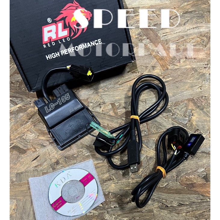 100% ORI RED LEO CDI/ECU V RACING //Y15 V2//LC135 V1 TO V8//RSX//RS150 ...
