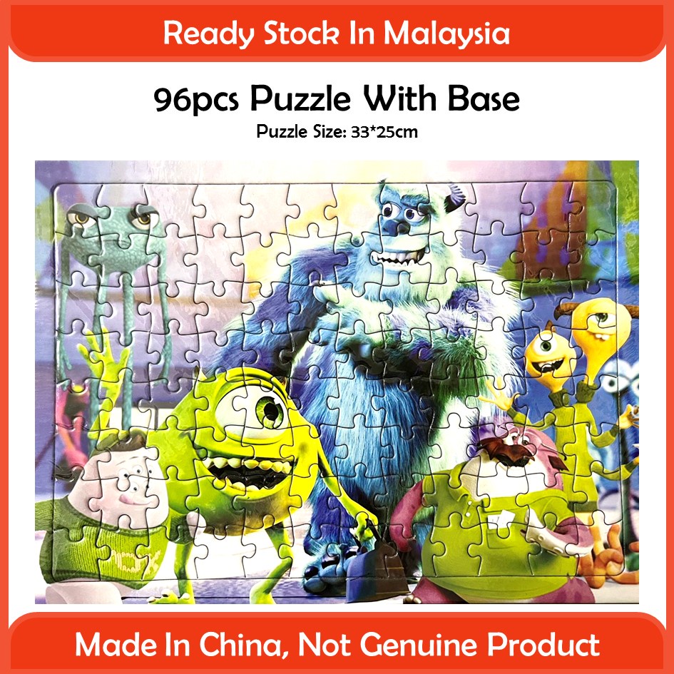Monsters, Inc. Puzzle A 96pcs For Kids Learning | Shopee Malaysia