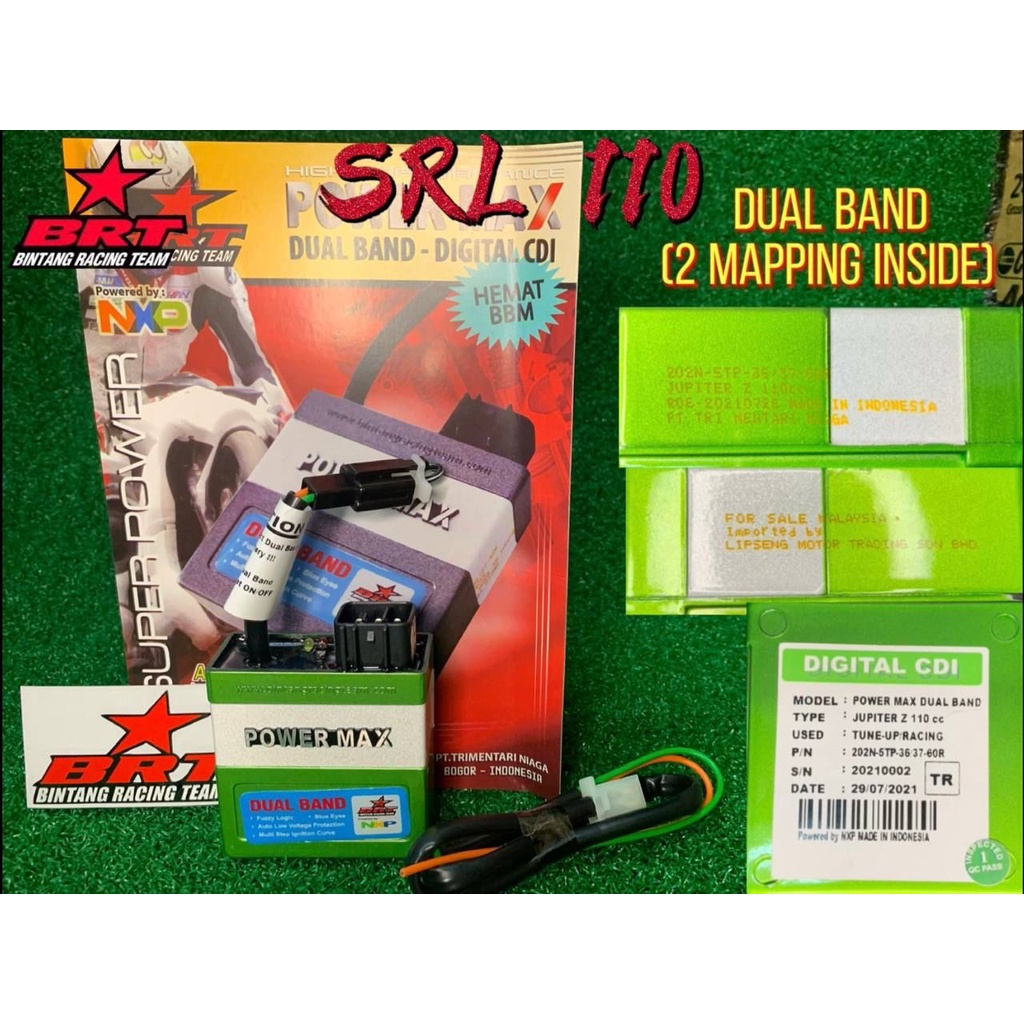 BRT power max CDI (dual band) 100% original ( LC135 V1/V2/V3/V4/V5/V6 ...