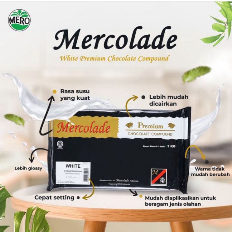 PUTIH Mercolade White Chocolate 1kg | Shopee Malaysia