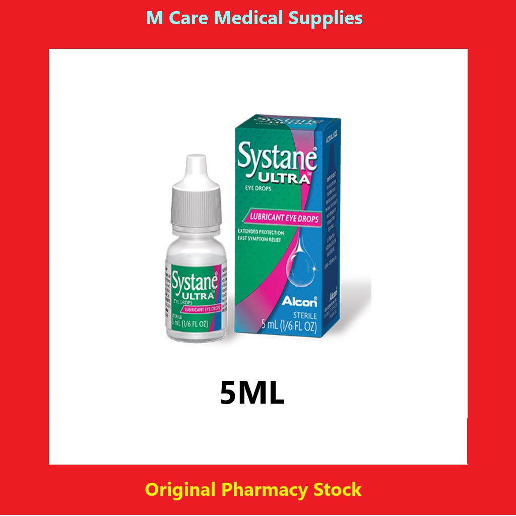 ALCON Systane Ultra Lubricant Eye Drops -5ML | Shopee Malaysia