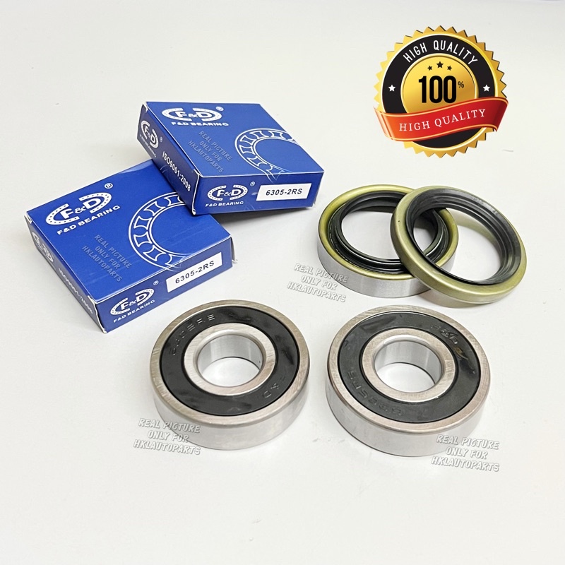 🔥Original KMY🔥Perodua Kancil 660 850 Front Wheel Bearing with Oilseal ...